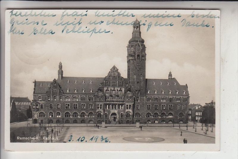 5630 REMSCHEID, Rathaus, 1936 Nr. 241299100 - oldthing Ansichtskarten ...