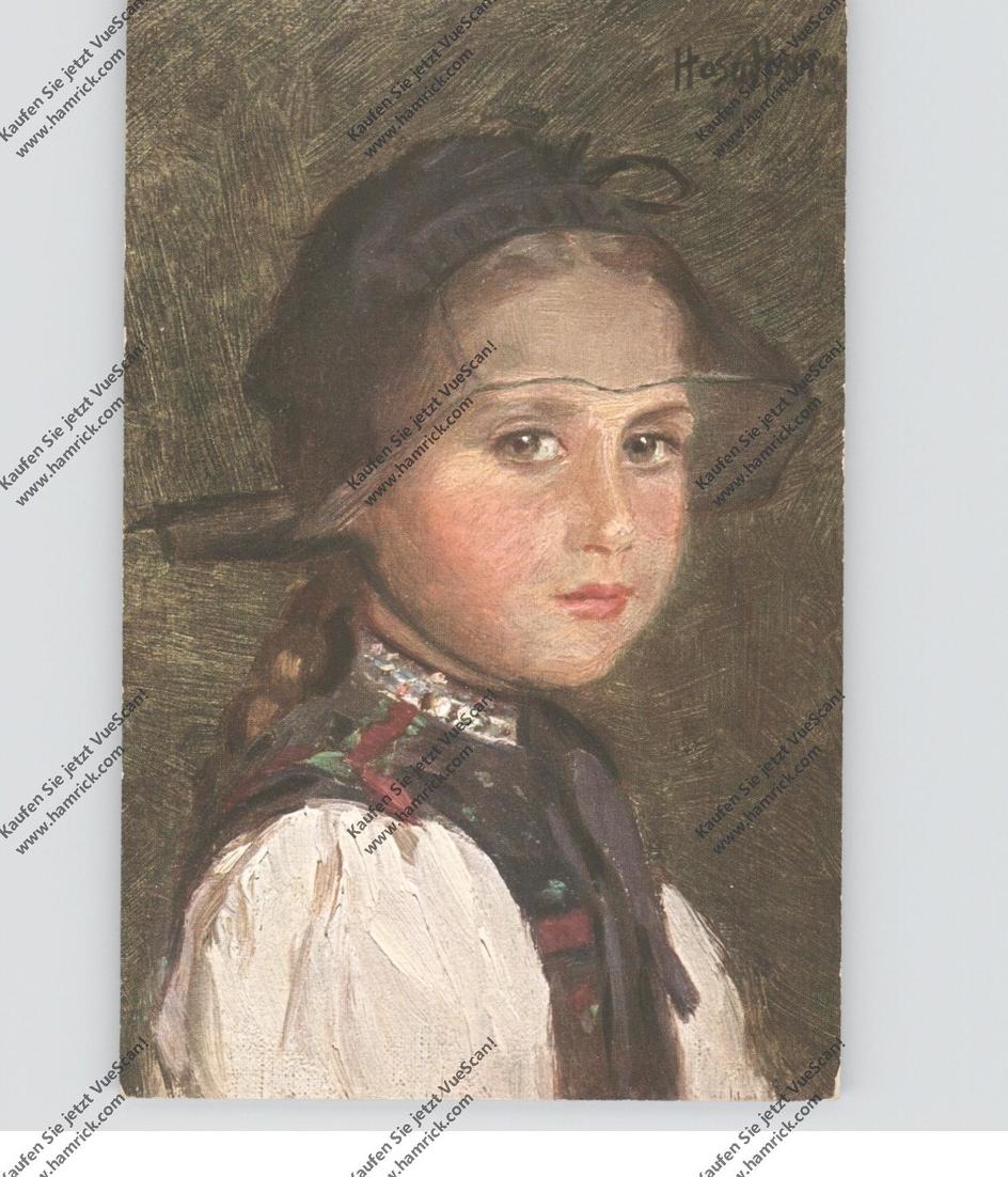 KÜNSTLER - ARTIST - WILHELM HASEMANN, "Kleine Gutacherin", Serie VII ...