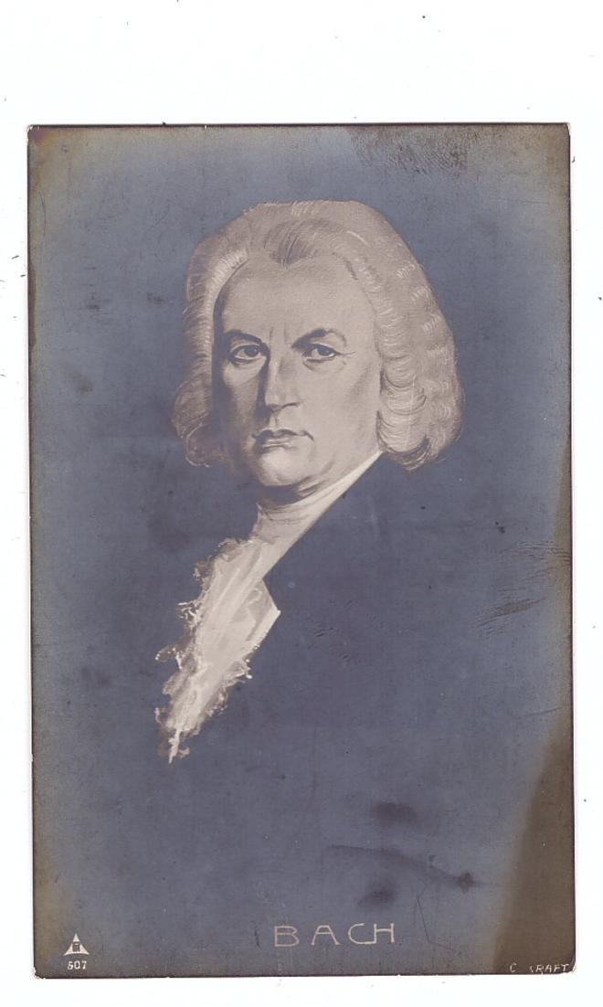 MUSIK - KOMPONISTEN - JOHANN SEBASTIAN BACH Nr. 1263554921 - oldthing ...