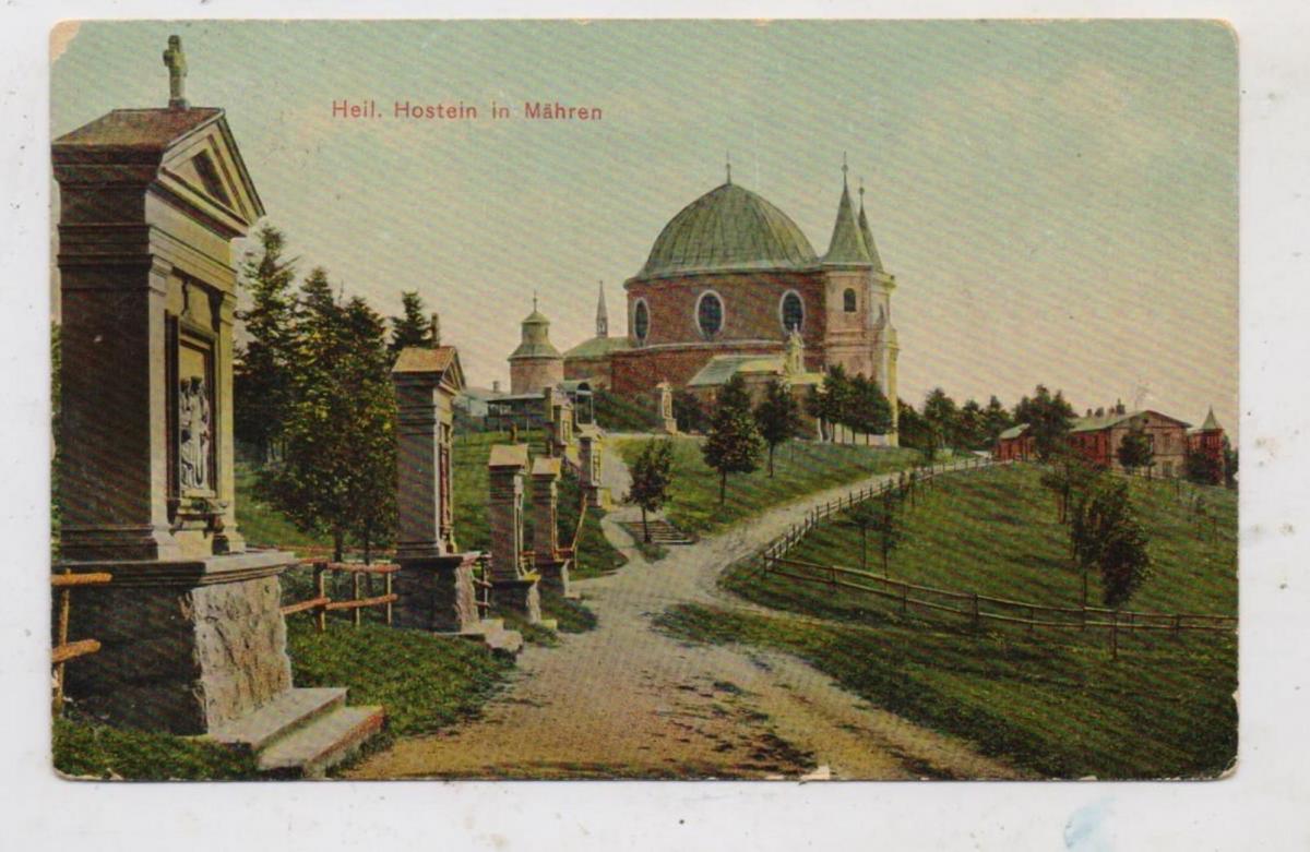 BÖHMEN & MÄHREN - HOSTEIN / HOSTYN, Heiliger Hostein, 1910 Nr ...