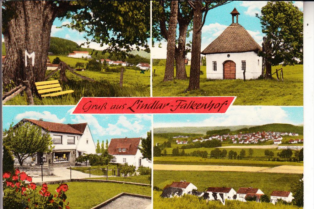 5253 LINDLAR - FALKENHOF, Mehrbildkarte Nr. 288763420 - oldthing ...
