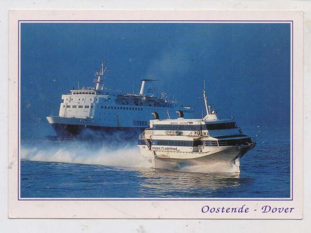 FÄHRE / Ferry / Traversier, Oostende - Dover, 1964 Nr. 1523730757 ...