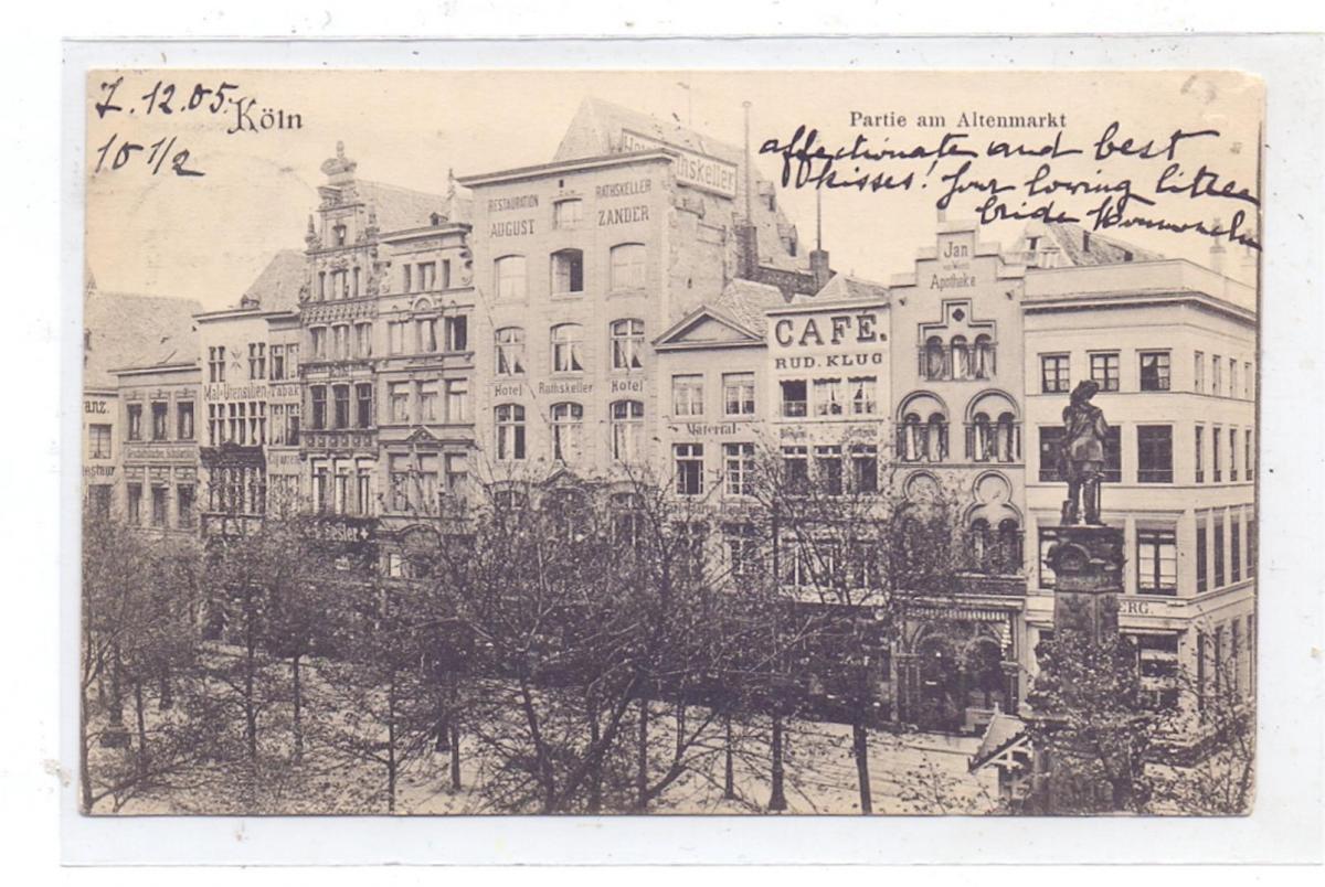 5000 KÖLN, Alter Markt, Jan van.. | Ansichtskarten günstig