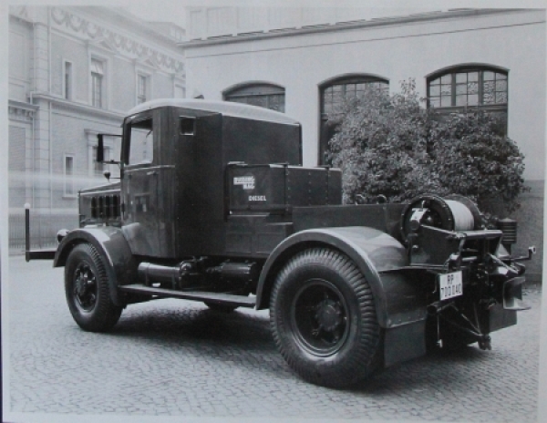 Büssing-NAG Typ 5000 S Diesel-LKW Deutsche Post 1950 Werks-Photo Nr ...