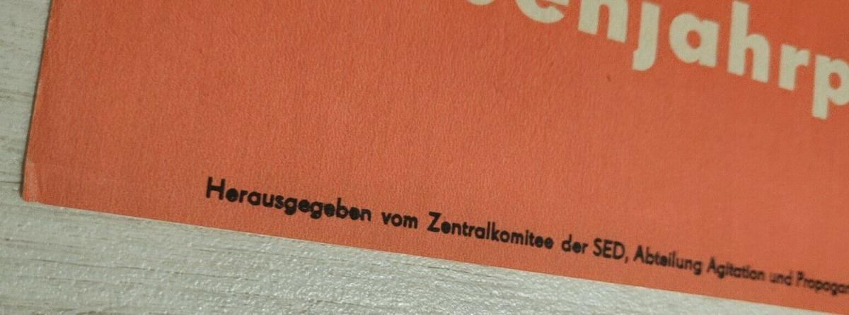 F200/ DDR Propaganda Plakat im.. | Sammeln & Seltenes günstig
