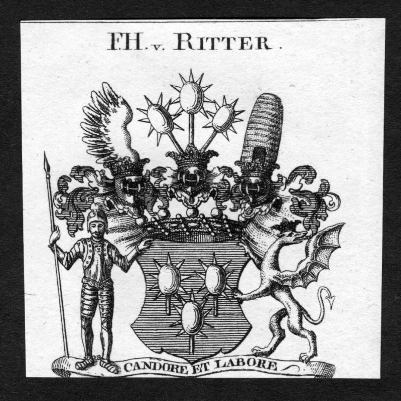 "Ritter" - Ritter Wappen Adel coat of arms heraldry Heraldik ...