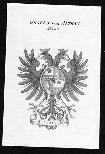 Grafen von Althan-Altan - Althan Althann Wappen Adel coat of arms ...