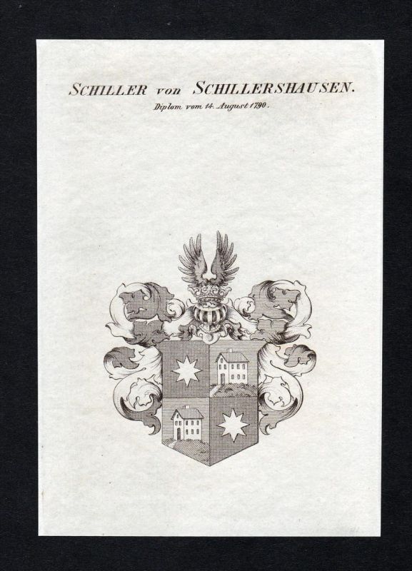 Schiller von Schillershausen - Schiller von Schillershausen Wappen Adel ...