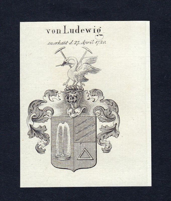 Von Ludwig - Ludwig Wappen Adel coat of arms heraldry Heraldik Nr ...