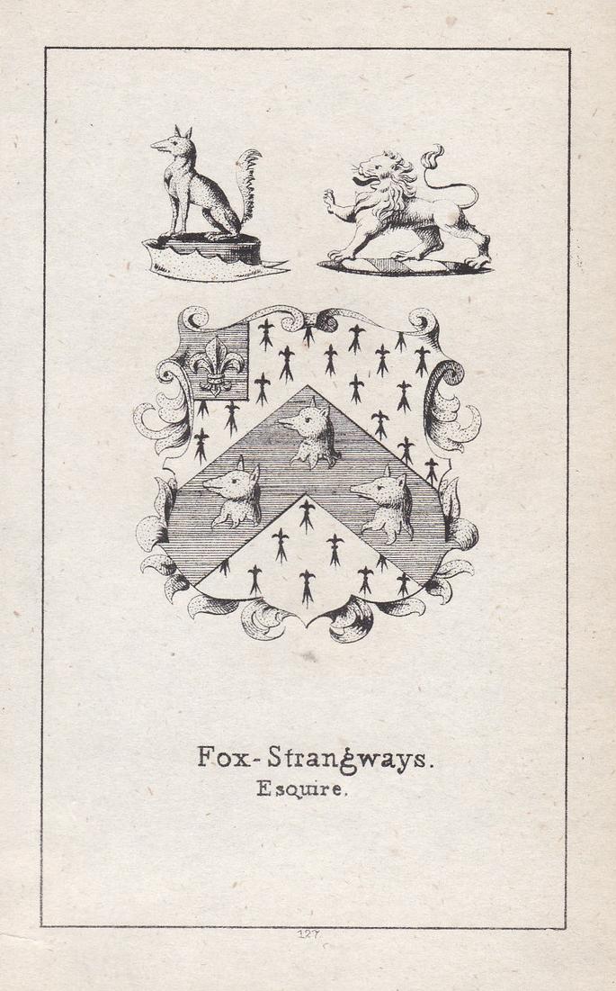 Fox-Strangways. Esquire - Stephen Fox-Strangways Esquire England Great ...