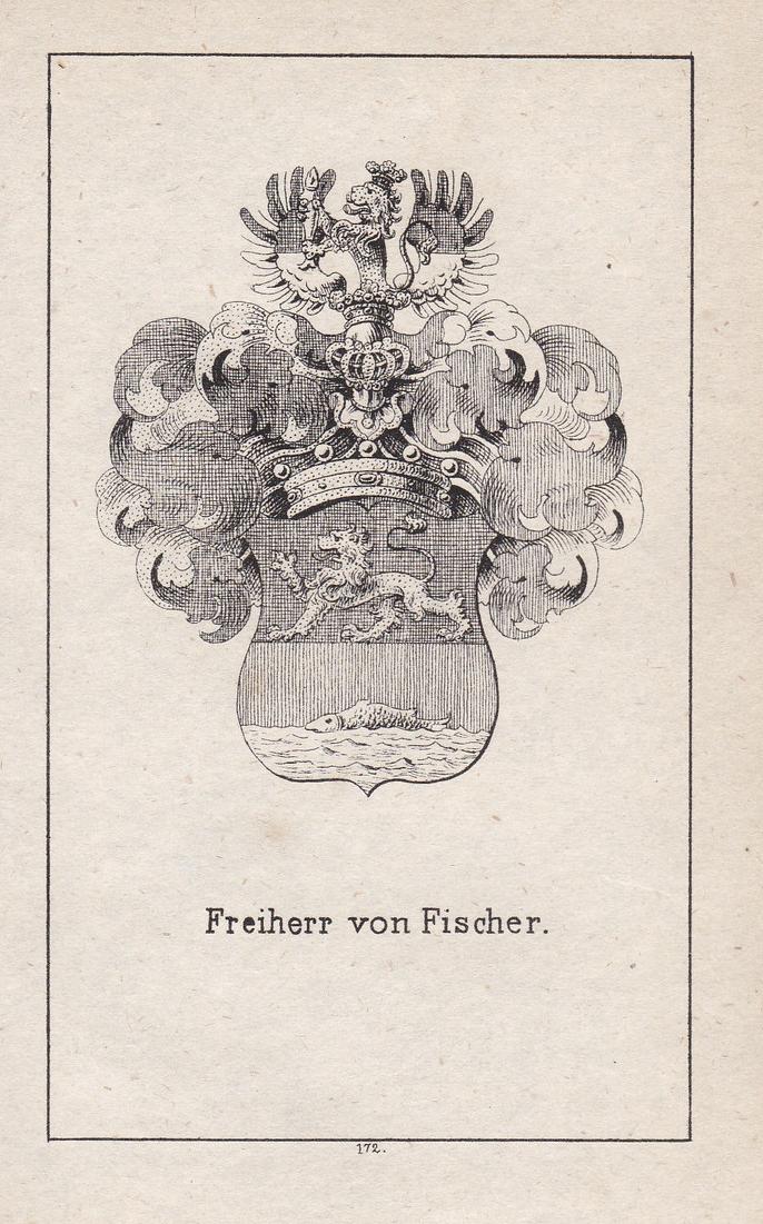 Freiherr von Fischer - Fischer Deutschland Germany Wappen heraldry ...