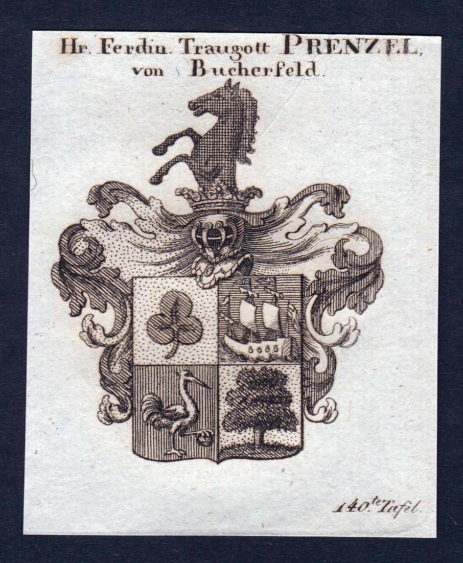 Hr. Ferdin. Traugott Prenzel von Bucherfeld - Prenzel von Bucherfeld ...