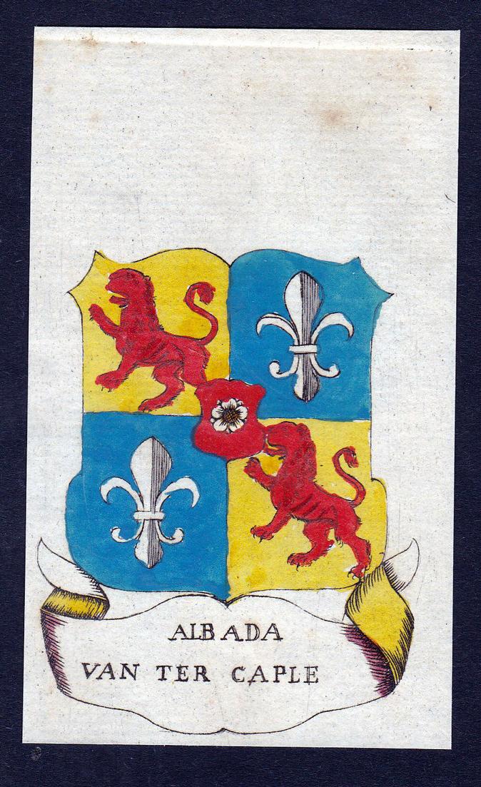 Albada van ter Caple - Albada Caple Wappen Adel coat of arms heraldry ...
