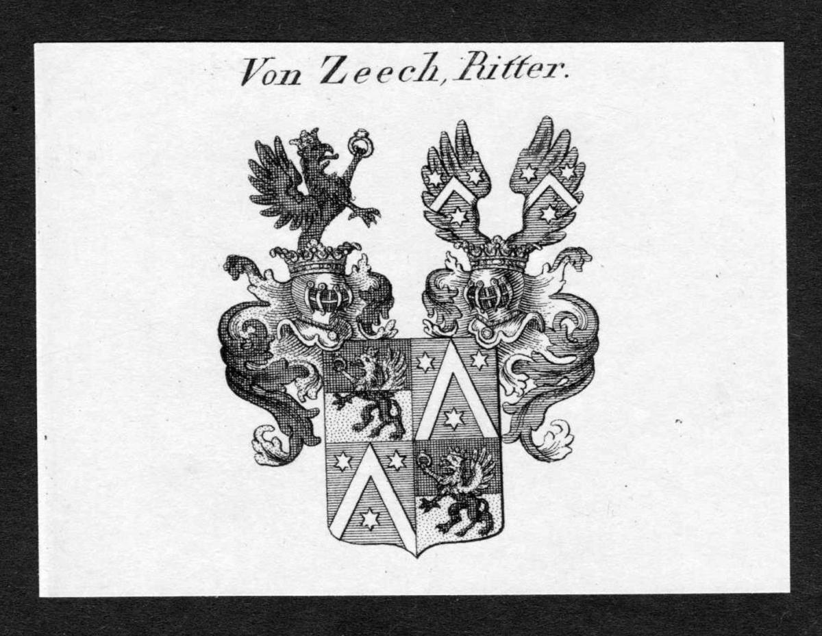 Von Zeech, Ritter - Zeech Wappen Adel coat of... | oldhting.de