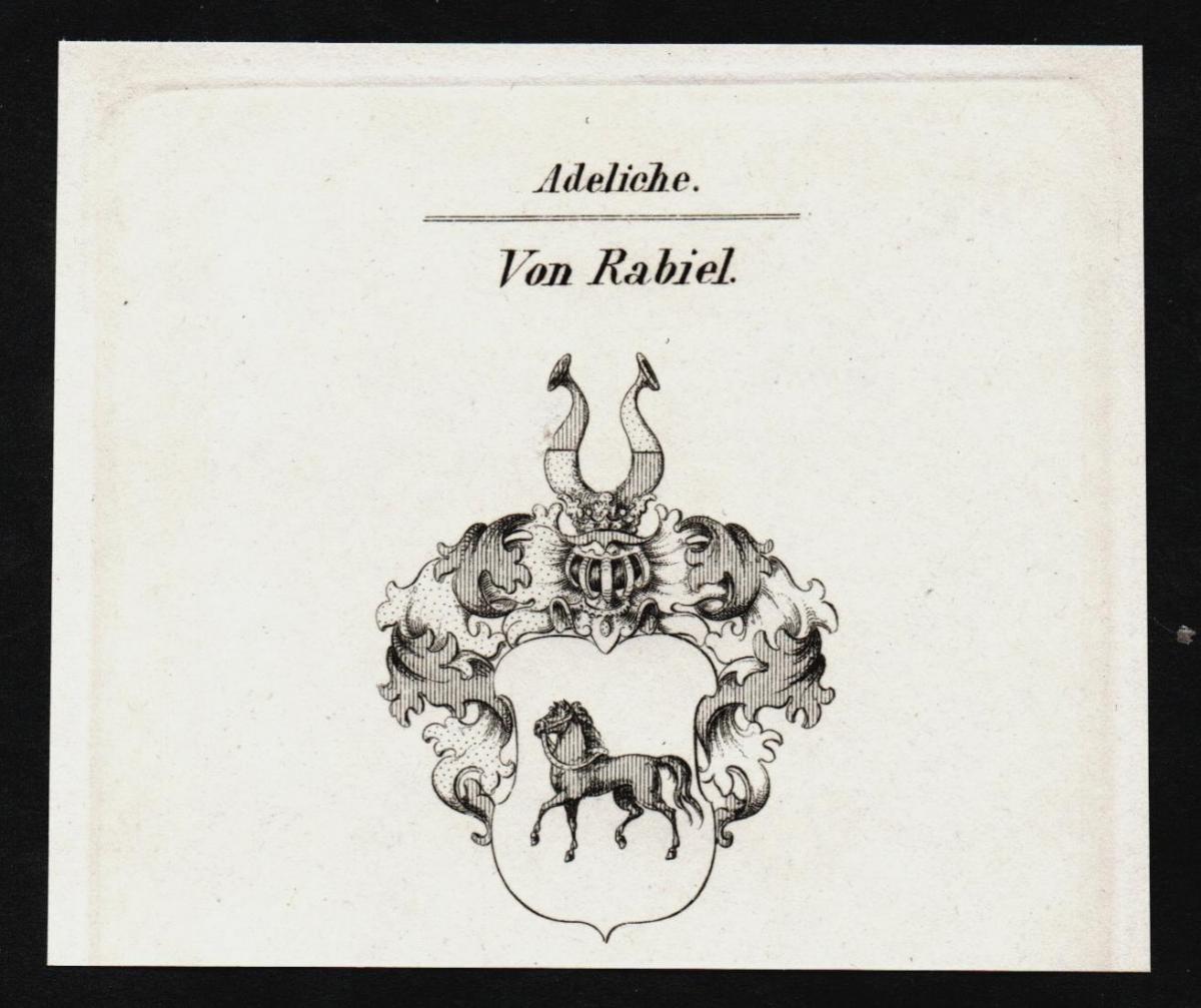 Von Rabiel - Wappen coat of arms Adel Heraldik... | oldhting.de