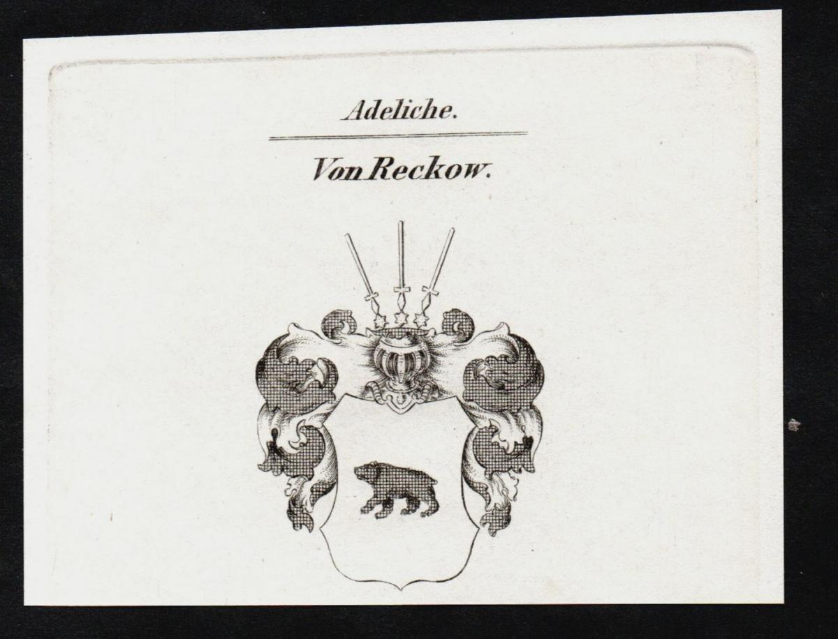 Von Rechow - Wappen coat of arms Adel Heraldik... | oldhting.de