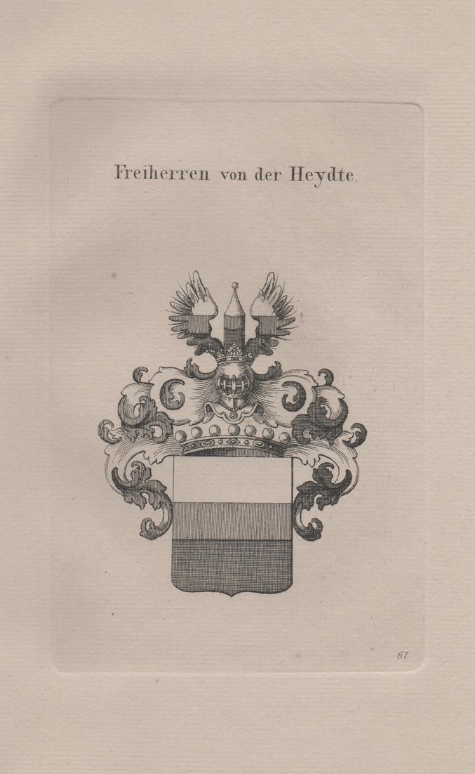 Von der Heydte - Wappen coat of arms Heraldik heraldry Nr. 1412550884 ...