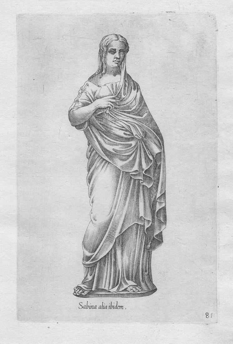Sabina alia ibidem. - Sabines Roman statue Ancient Rome Sabiner ...