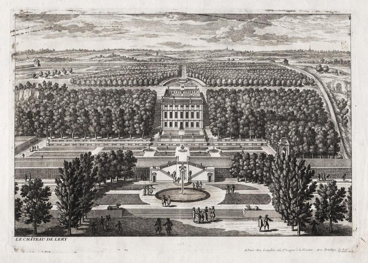 Le Chateau de Lery- Chateau de Lery Auvers-sur-Oise Pontoise Schloss ...