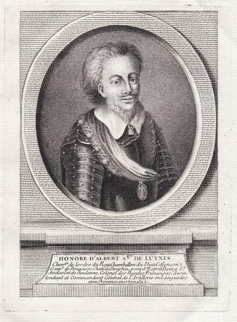Honore D'Alberts. de Luynes - Charles Albert Duc Luynes (1578-1621) Gouverneur de la ville et du ...