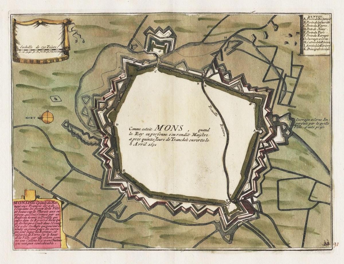 Mons. - Mons Bergen Hainaut Belgique Belgium... | oldhting.at