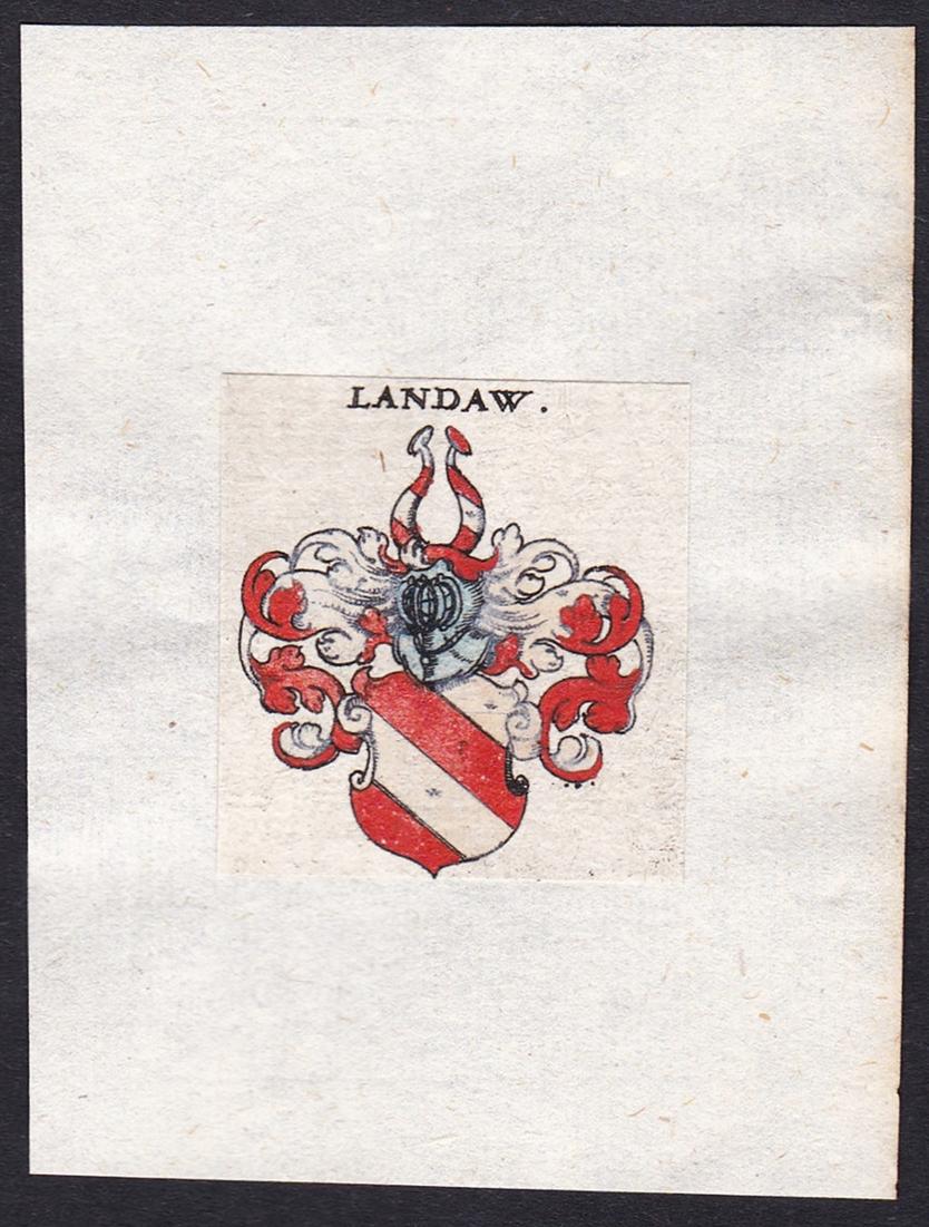 Landaw - Landaw Landau Wappen Adel coat of arms heraldr Heraldik Nr ...