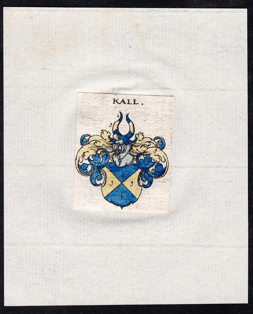 Kall - Kall Wappen Adel coat of arms heraldry Heraldik Nr. 1564280296 ...