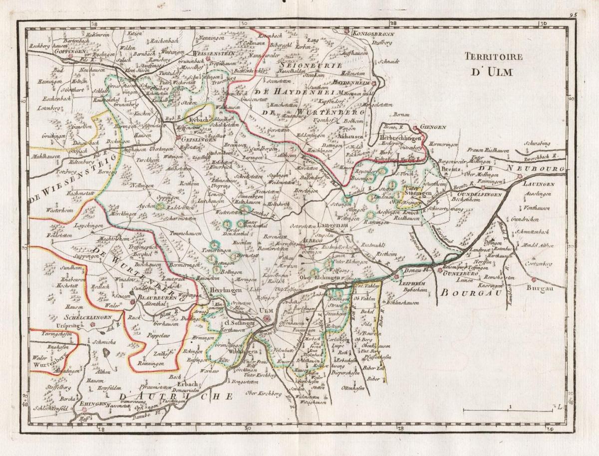 Territoire d'Ulm - Ulm Blaubeuren Geislingen Langenau Giengen ...