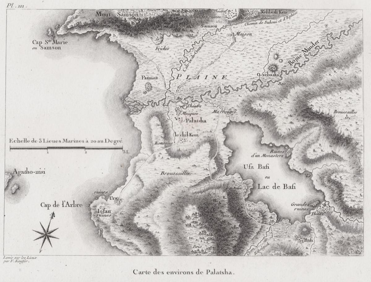 Carte des environs de Palatsha.. | Sammeln & Seltenes günstig