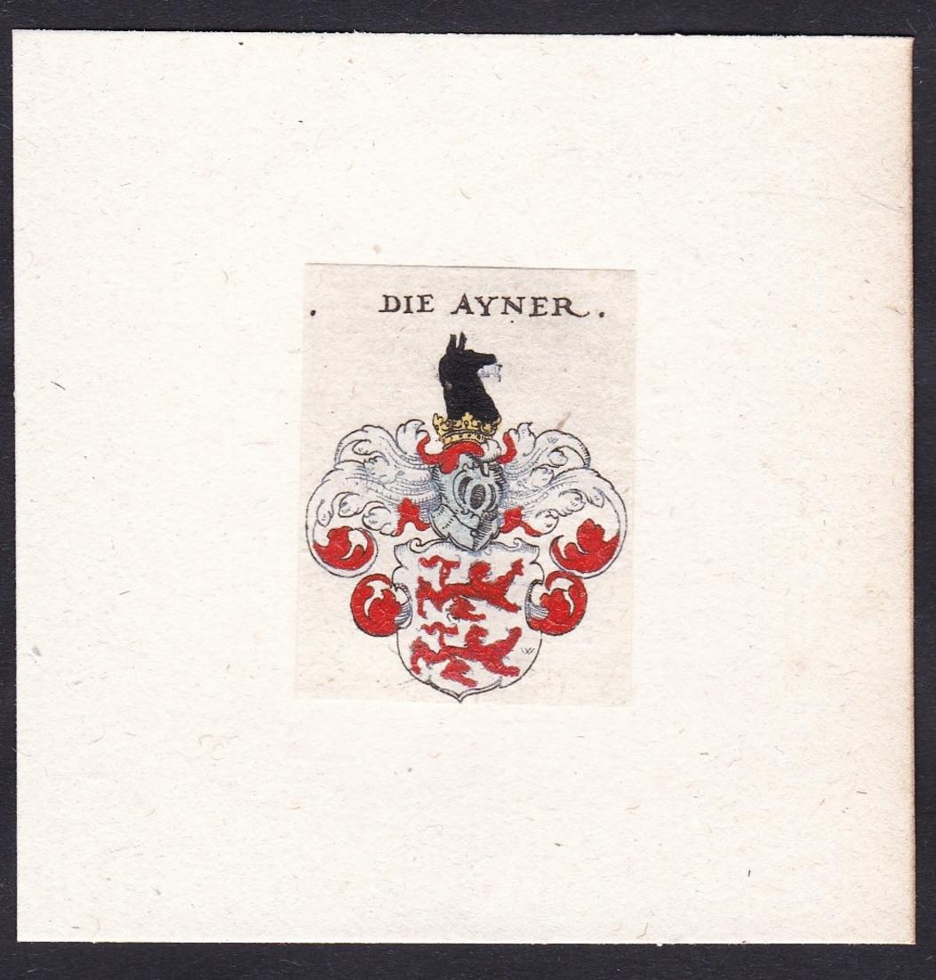 Die Ayner - Die Ayner Ainer Eyner Einer Wappen Adel coat of arms ...
