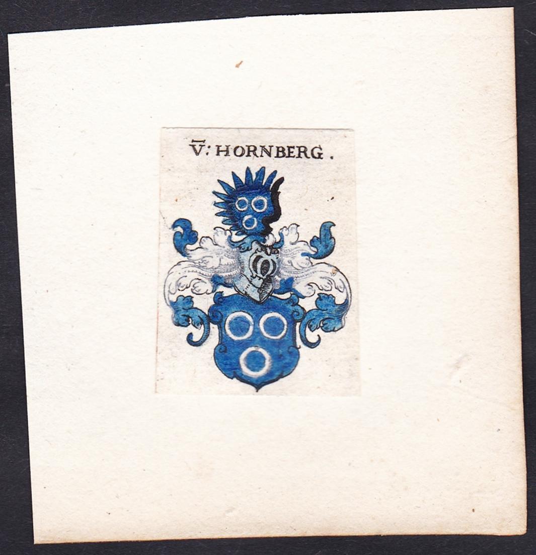 V: Hornberg - Von Hornberg Wappen Adel coat of arms heraldry Heraldik Nr. 1607472139 - oldthing ...
