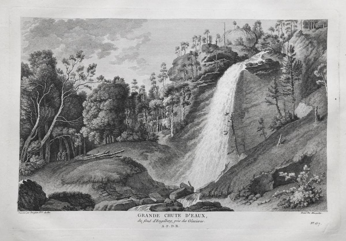 Grande chute d'Eaux - Engelberg Wasserfall... | oldhting.de