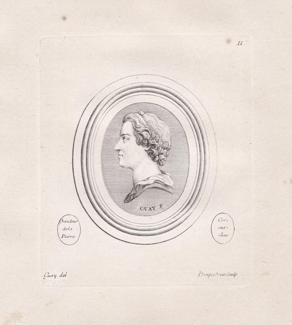 (Bas relief of the head of the duchess of Mirepoix) - Anne-Marguerite ...