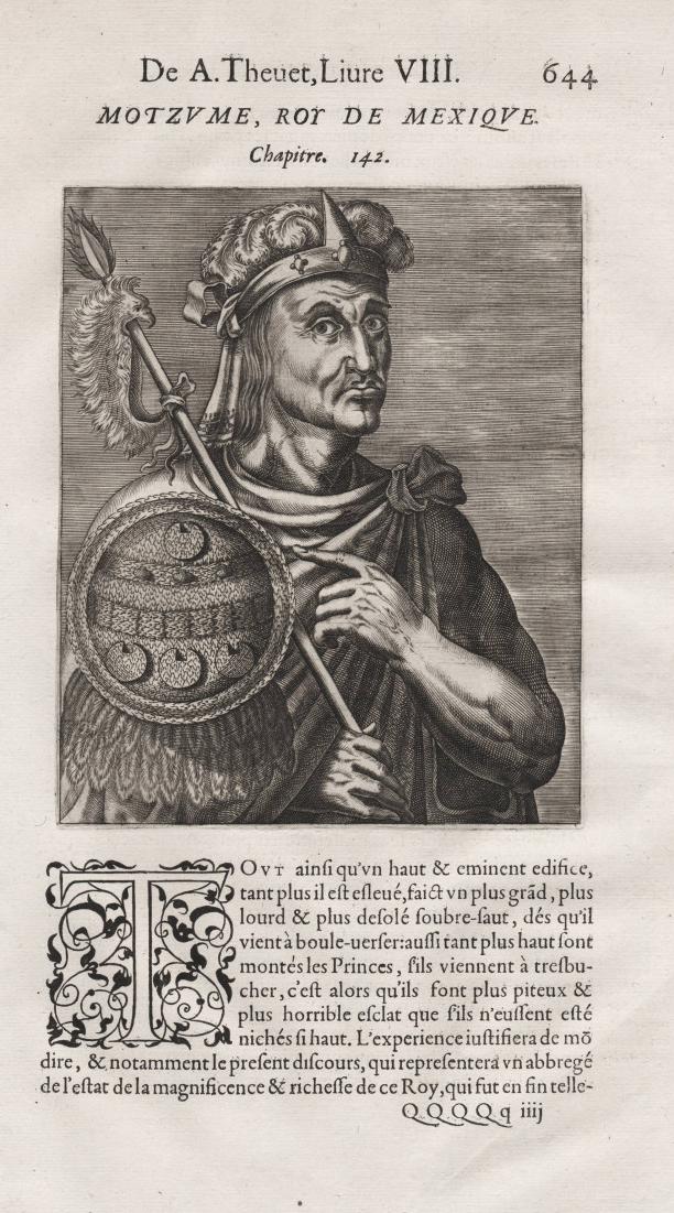 Motzume, Roy de Mexique - Moctezuma II Montezuma Tenochtitlan emperor ...