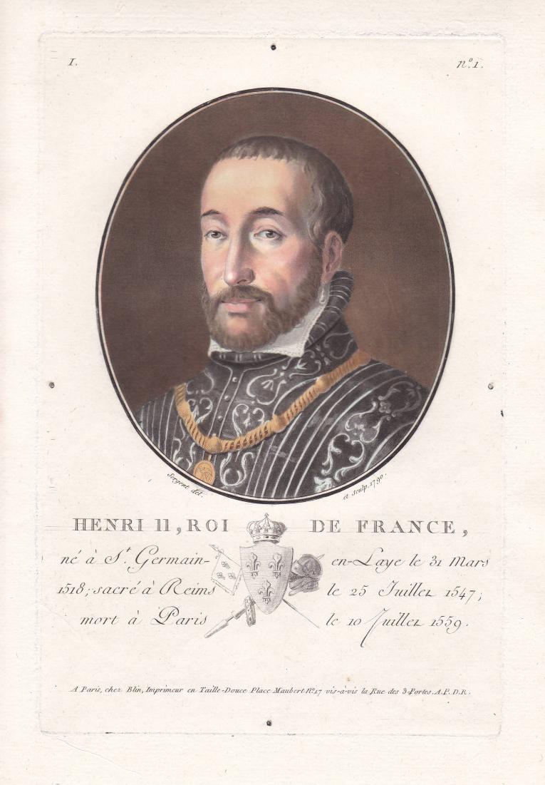 Henri II, Roi de France - Henry II of France (1519-1559) Henri roi King ...
