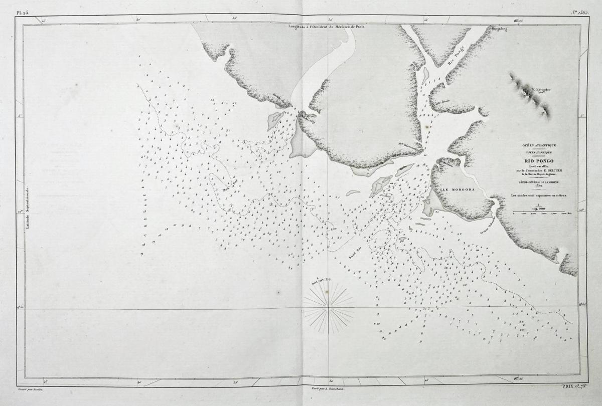 Rio Pongo - Rio Pongo river Fluss Marara Guinea / Africa Afrika Afrique ...