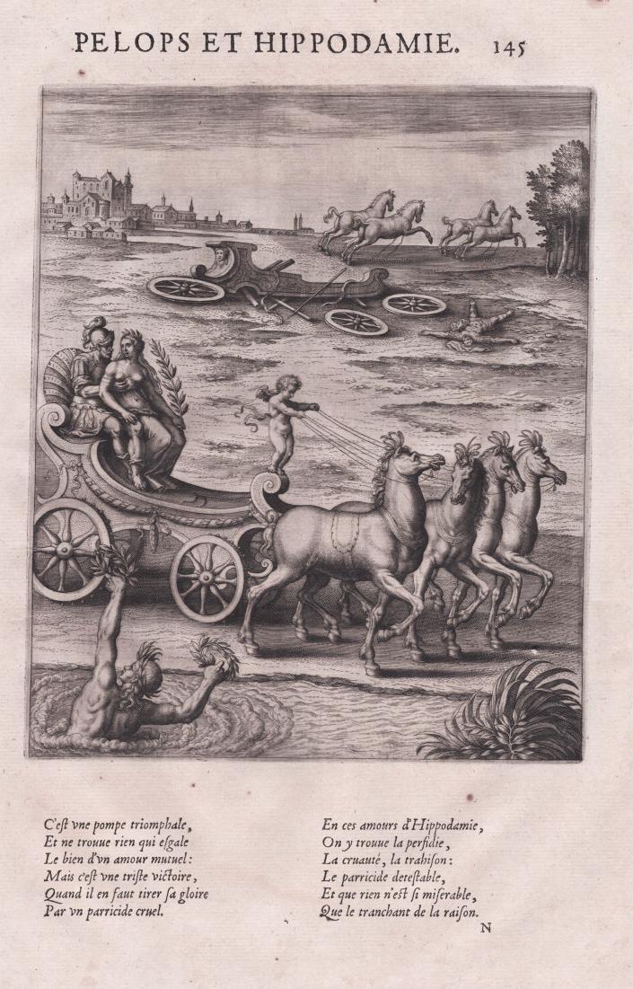 Pelops et Hippodamie- Pelops Hippodamia / Greek... | oldhting.de