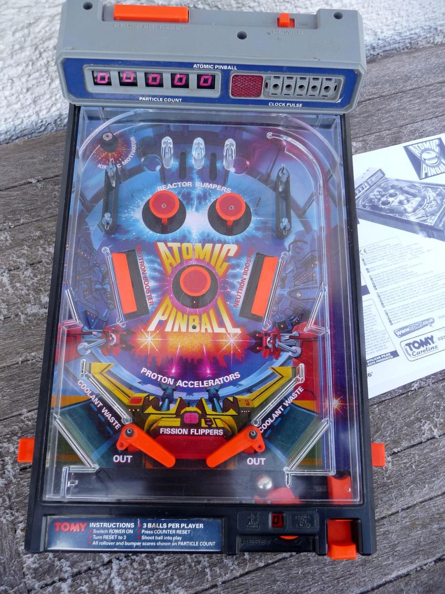 Tischflipper Tomy Arcade Pinball Kinderflipper Flipper - oldthing ...