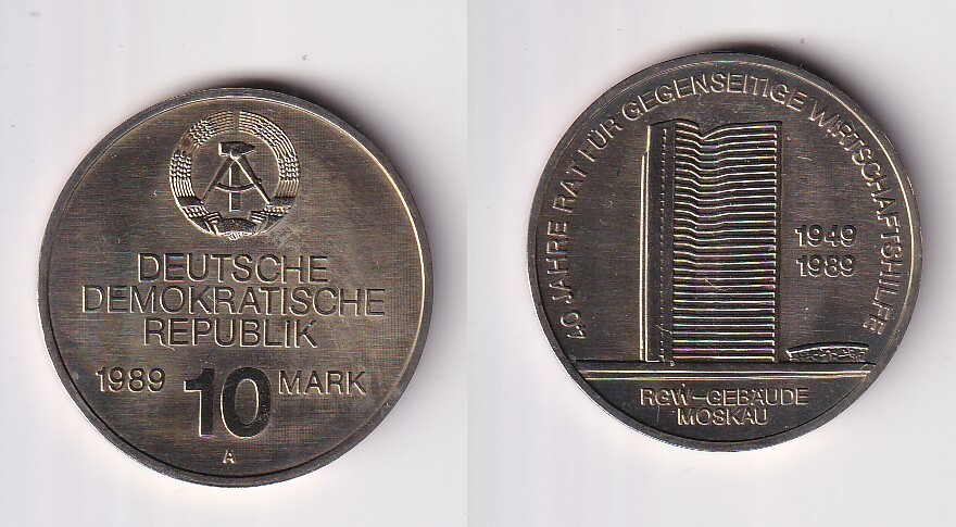DDR Gedenk Münze 10 Mark 40.. | Sammeln & Seltenes günstig