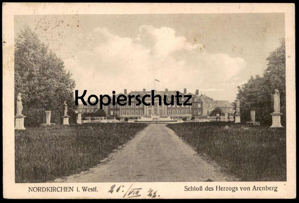 Nordkirchen Schloss Herzogs von Arenberg x Nr. wb15733 - oldthing ...
