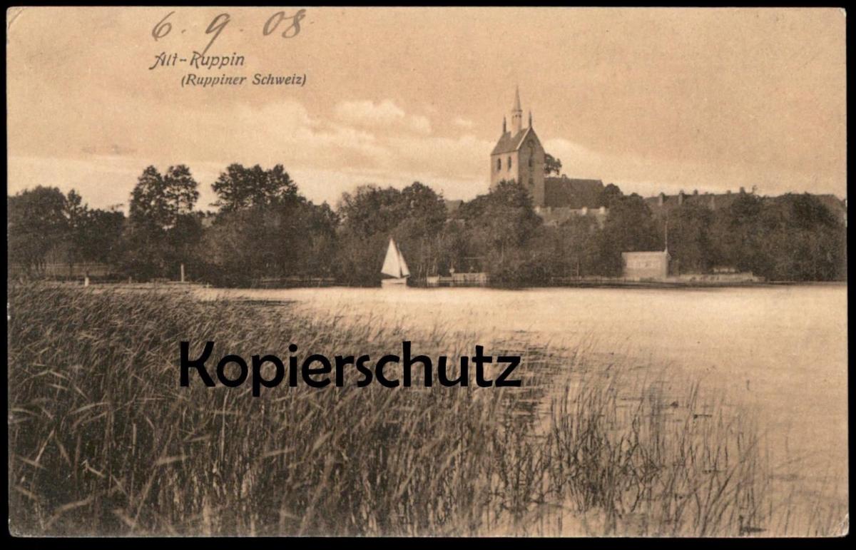 AK Alt-Ruppin ( Ruppiner Schweiz) 1915 Nr. AK 03667 - oldthing ...