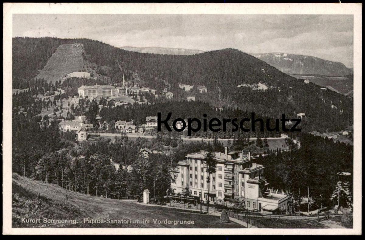 ALTE POSTKARTE KURORT SEMMERING.. | Ansichtskarten günstig