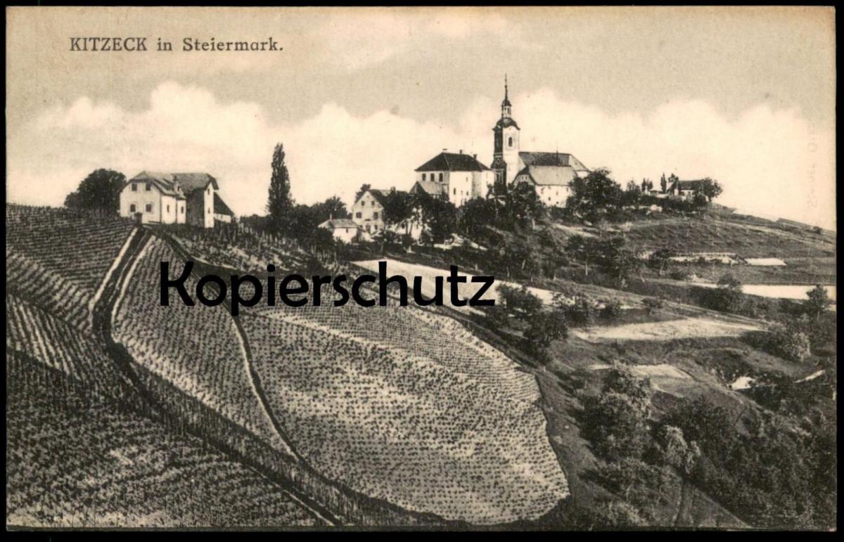 ALTE POSTKARTE KITZECK SAUSAL 1921 Leibnitz Steiermark Österreich ...