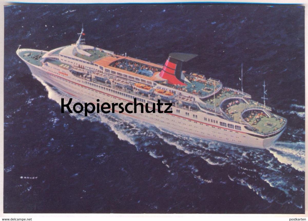 ÄLTERE POSTKARTE MS CUNARD COUNTESS.. | Ansichtskarten günstig
