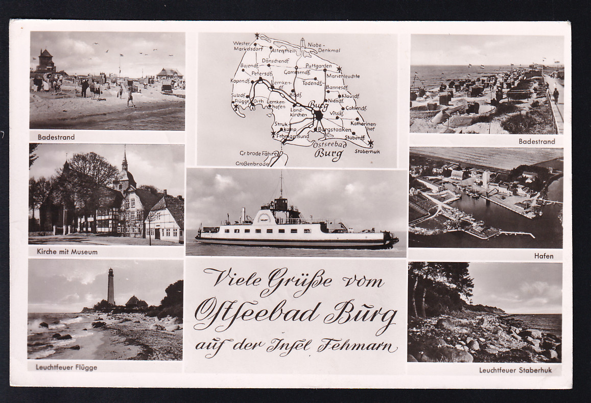 Viele Grüße vom Ostseebad Burg auf der Insel Fehmarn 8 Bilder Nr. 39556 ...