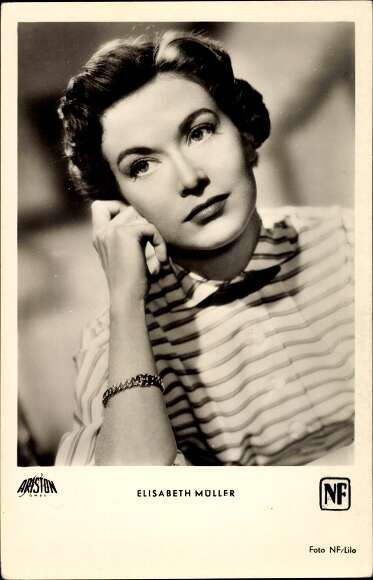 AK Schauspielerin Elisabeth Müller in Kamera blickend Nr. 7306741 ...