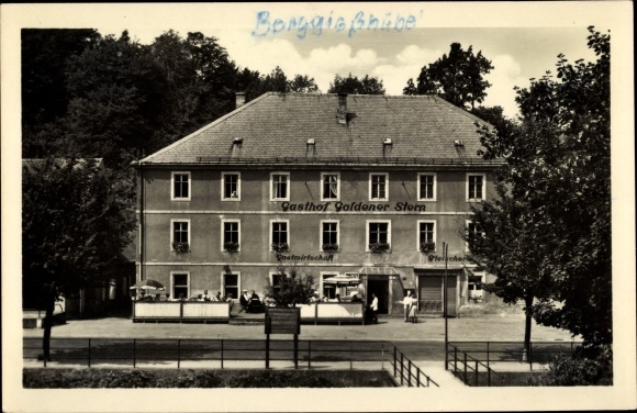 Ak Berggießhübel In Sachsen Gasthof Goldener Stern Nr 3395243