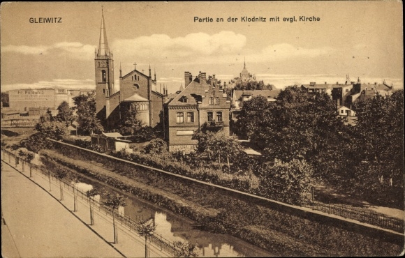 Gleiwitz Gliwice An der Klodnitz 1939 Nr. 40043 - oldthing ...