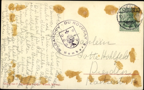 Ak Prinzessin Sophie von Sachsen Weimar Eisenach, 20 März 1913, Terrier Nr. 2590587 - oldthing ...