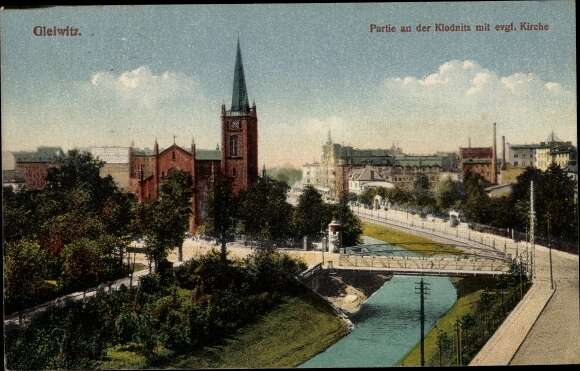 Gleiwitz Gliwice An der Klodnitz 1939 Nr. 40043 - oldthing ...